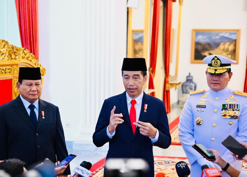 Keterangan Pers Presiden usai Pelantikan Panglima Tentara Nasional Indonesia | Sekretariat Negara