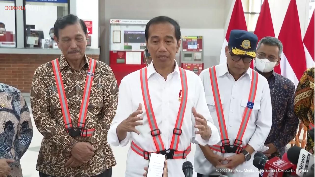 Keterangan Pers Presiden Jokowi Saat Peresmian Stasiun Manggarai Tahap I | Sekretariat Negara