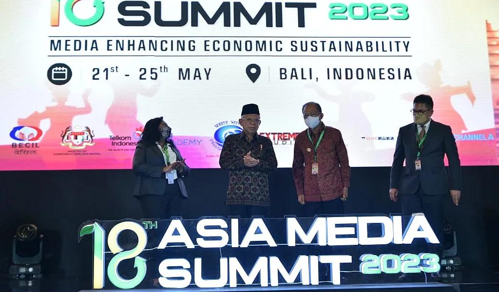 Buka Asia Media Summit 2023, Wapres Ajak Insan Media Perkuat Peran ...